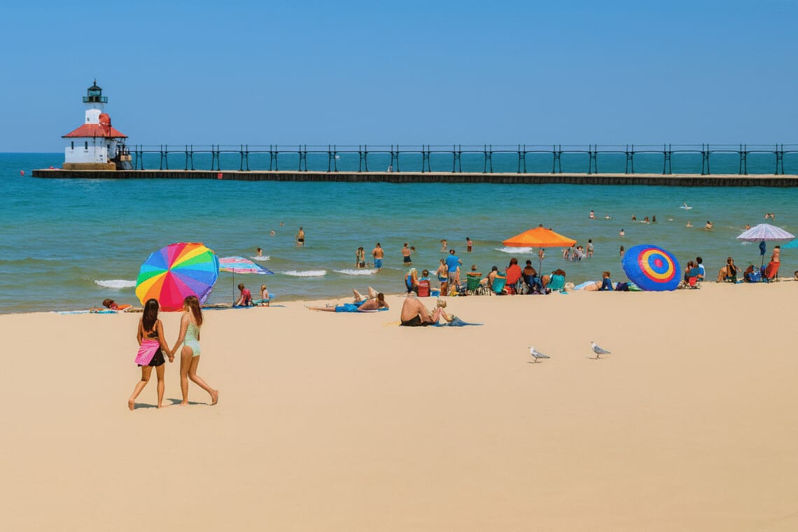 10 Best Southwest Michigan Beaches on Lake Michigan (Local Guide)